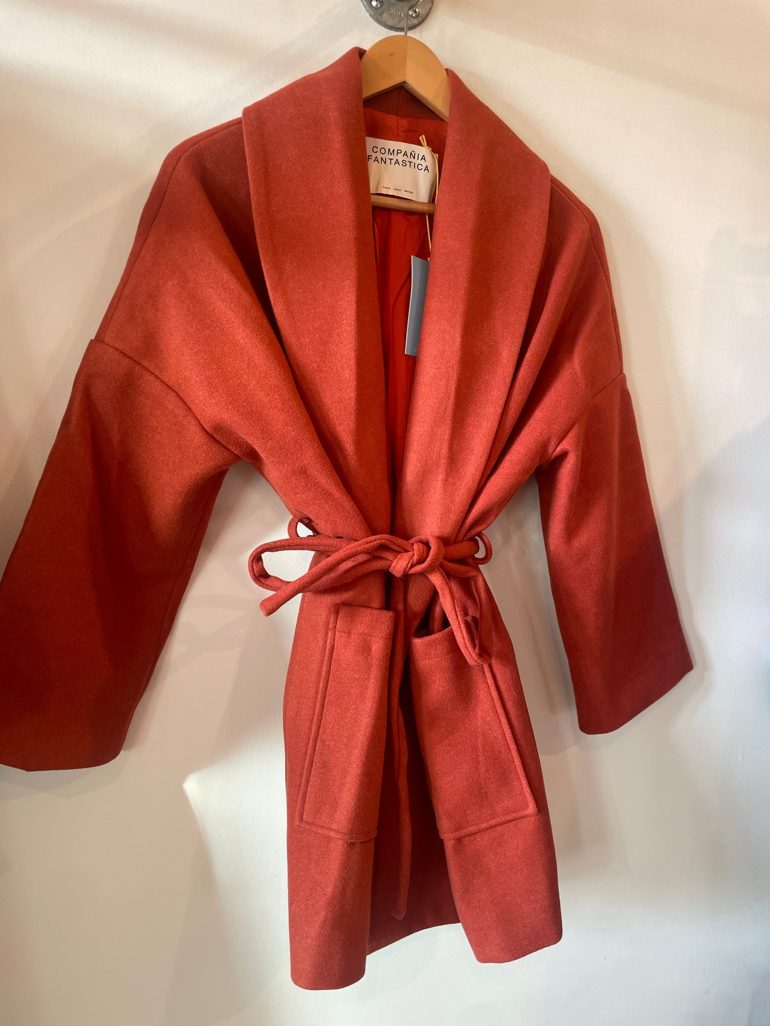 Terracotta Short Coat – Haley Solar