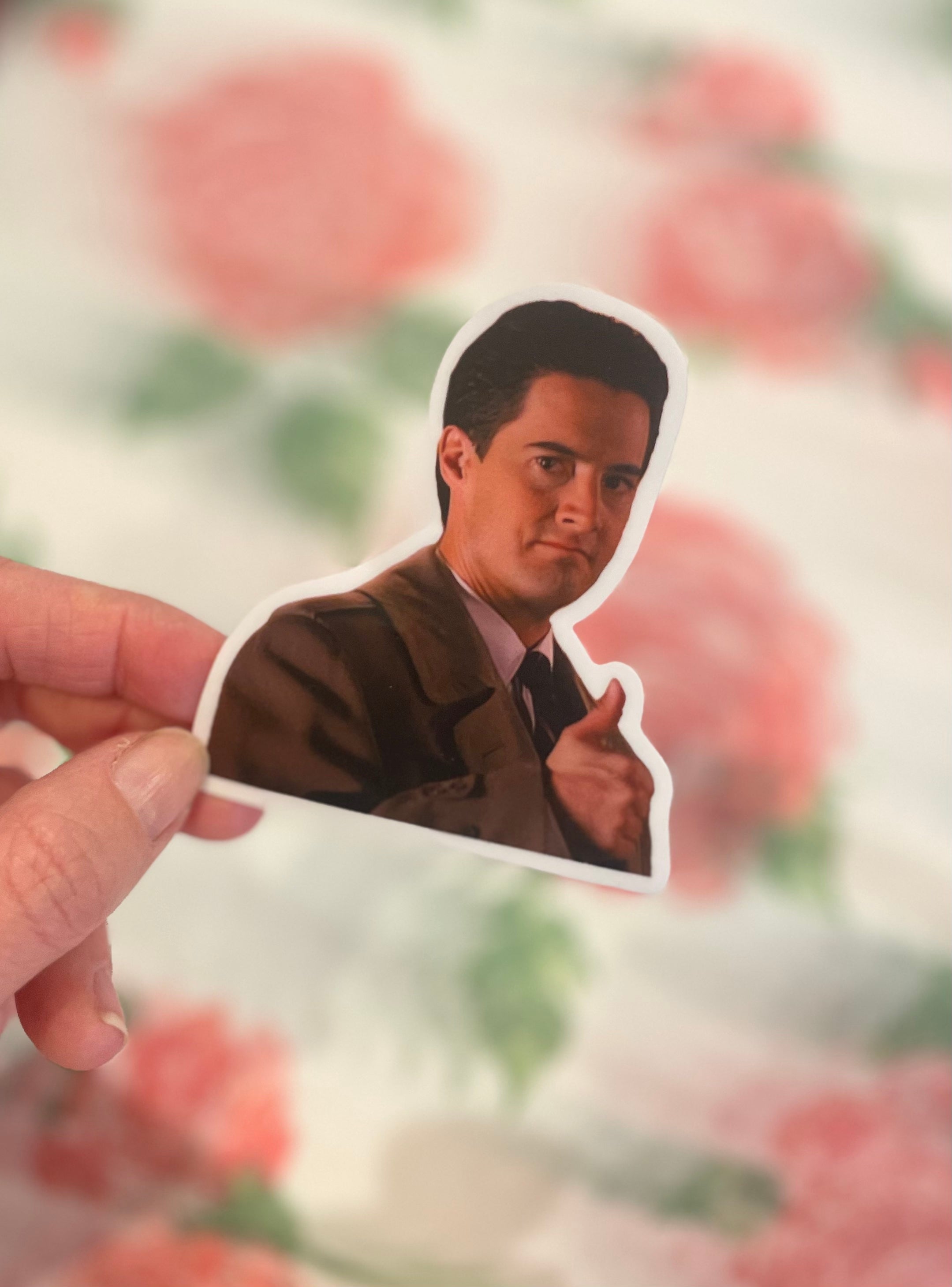 Agent Cooper Sticker- Twin Peaks – Haley Solar